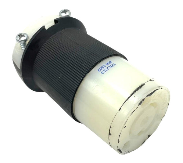 Hubbell HBL2323 Female Twist-Lock InsulGrip Connector Body 20A 250V ...