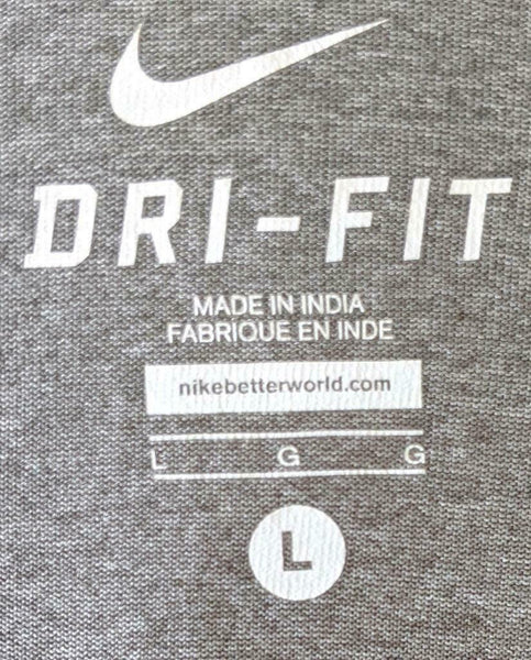 Nike Dri-Fit Men's Seattle Seahawks Engineered NFL Gray Shirt Size Lar