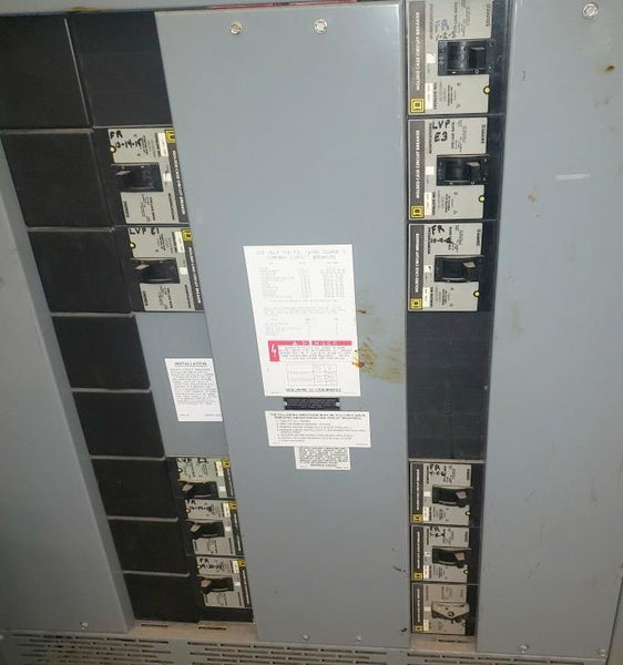 Square D 2000A QED Breaker Panel Switch Board 2000A 240V 3 Ph w/ 200A