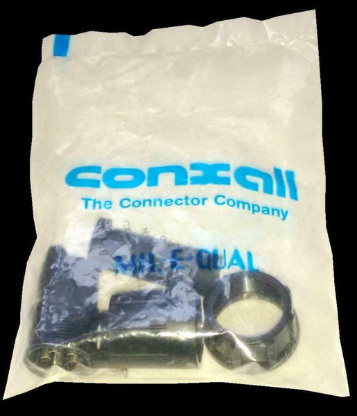 New Conxall CXS3106A1811P300 Black Plastic Circular Connector – Surplus ...