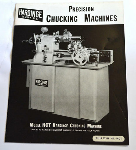 HARDINGE HC-HCT PRECISION CHUCKING MACHINES BROCHURE | Surplus Select