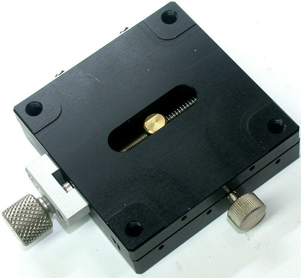 Up to 2 Misumi Manual Feed Screw Dovetail Positioning X-Axis Stage Sli