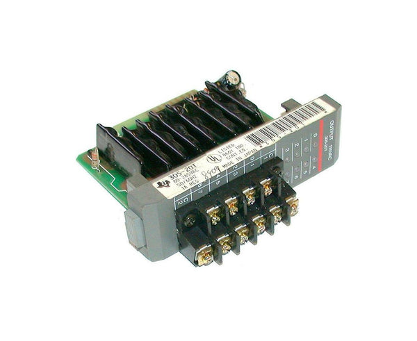 TEXAS INSTRUMENTS FANUC GE PLC OUTPUT MODULE 8 POINT MODEL 305-20T