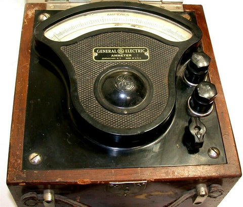 General Electric Alternating Current Ammeter P-3