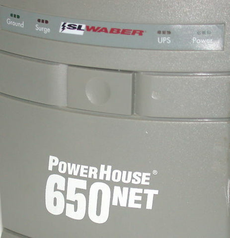 VERY NICE SL WABER UPS UNIT MODEL POWERHOUSE 650 NET
