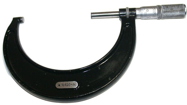 Starrett .0001" Micrometers Mics 3 to 4" T436XFL-4 Calibrated | Surplus ...