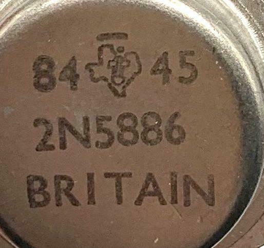 Texas Instruments 2N5886 Power Transistor | Surplus Select