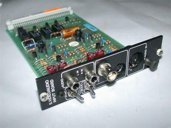 BRAND NEW S VIDEO / AUDIO INPUT BOARD (5 AVAILABLE) – Surplus Select