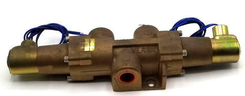 Versa Valve VGG-3621 Dual Coil Solenoid Valve 120 V 3/4"