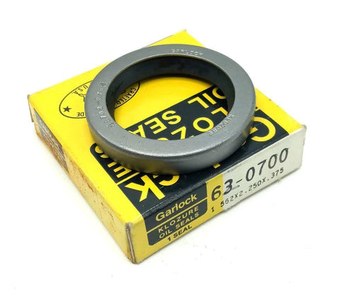 Garlock Klozure 63-0700 Oil Seal 1.562" x 2.250" x .375"