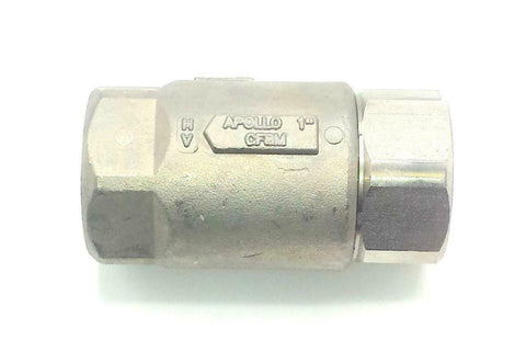 New Apollo 1CKV1 Stainless Steel In-Line Check Valve
