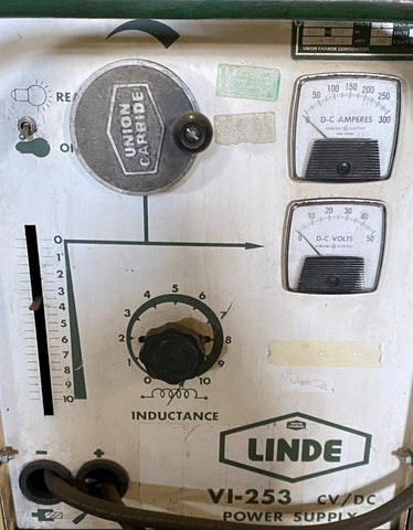Linde VI-253 Wire Welder Mig Feeder 250A w/ Union Carbide MIG-31 Wire