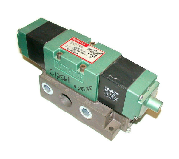 NUMATICS 555SS531K MANIFOLD SOLENOID VALVE 120 VAC 50/60 HZ 0.30 AMP