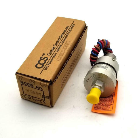 CCS 611G9055 Pressure Switch 500 PSI 125/250 VAC 30 VDC