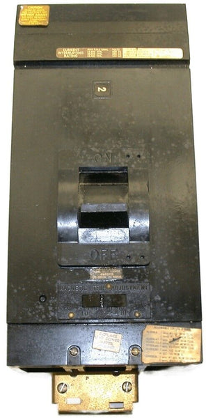 Square D Circuit Breaker I-Line 3 Phase 3 Pole 400A 600V LA36400