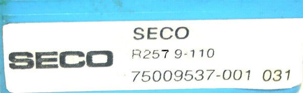 Lot of 5 New Seco Face Mill Cartridge R257.9-110