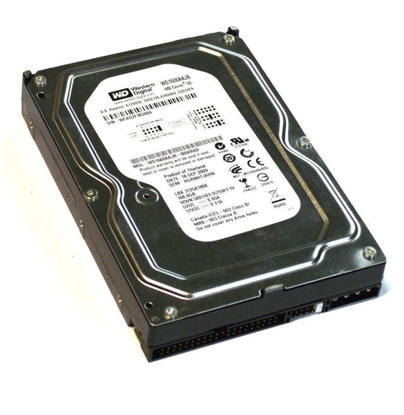 WESTERN DIGITAL WD1600AAJB HARD DRIVE 160 GB