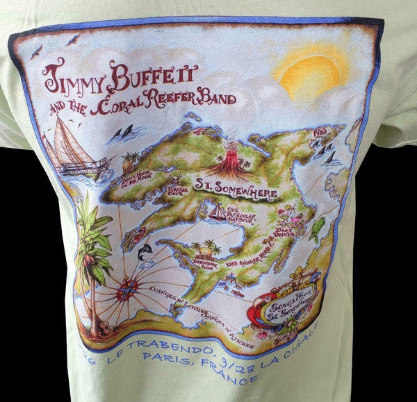 Comfort Colors Men's Jimmy Buffett Songs From St. Somewhere Tour 2013 ...