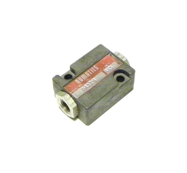 NUMATICS 0A22-1 PNEUMATIC SHUTTLE VALVE 1/8 NPT