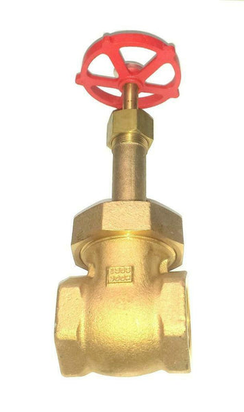 New Milwaukee Valve 150 SWP 300 WOG 1-1/2 Bronze Gate Valve