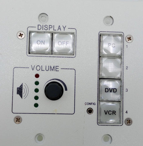 Extron MLC 104 IP Plus MediaLink LED Audio/Video Controller Wall Module ...