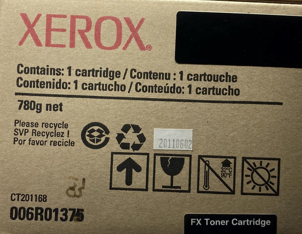 Genuine Xerox 006R01375 Black Toner Cartridge DocuColor 700 / 700i OEM