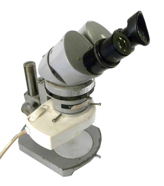 NIKON MICROSCOPE 0.8X-4X WITH MICROLITE REFLECTION LAMP MODEL 80446