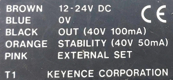 Keyence FS-T1P Fiber Amplifier 12-24VDC PNP | Surplus Select