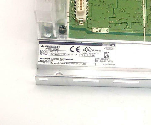 Mitsubishi Melsec Q312B PLC Rack Backplane Base Unit 13-Slot – Surplus Select