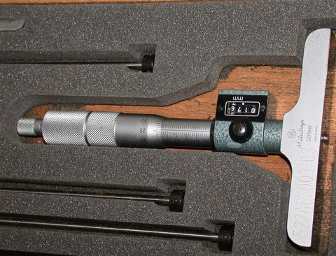 Mitutoyo 0 - 150MM Digital Depth Micrometers 229-116