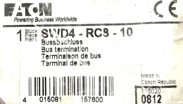 Eaton SWD4-RC8-10 SmartWire-DT Bus Termination Resistor Class A IP20