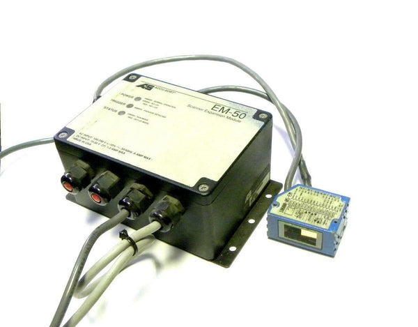 ACCU-SORT SYSTEMS EM-50 SCANNER EXPANSION MODULE W/BAR CODE SCANNER 10