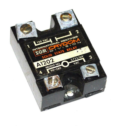 CRYDOM A1202 SOLID STATE RELAY 120 VAC