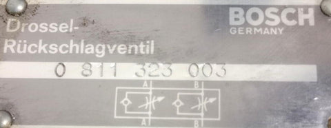 Bosch 0-810-040-117 Hydraulic Directional Control Valve 0-811-323-003 ...