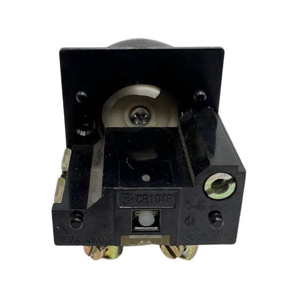 General Electric CR104P Selector Switch w/ Contact Block