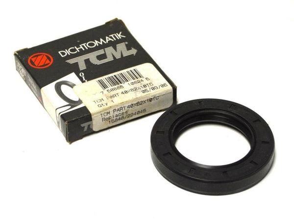 NEW TCM 40X62X10TC OIL SEAL 1.575" X 2.441" X 0.394"