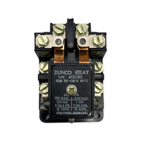 Struthers-Dunn Inc. Type 415XBX Dunco Relay Coil 115-120V