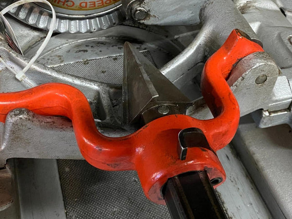 Ridgid 535 Pipe Threader w/ 4 Die Heads & Cart 230V Single Phase ...