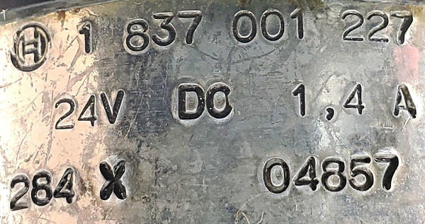 Bosch 0-811-024-122 Electromagnetic Solenoid Valve 286 3500Psi 250bar