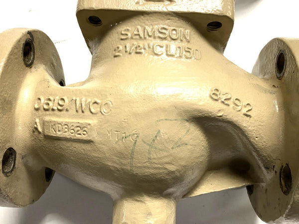 Samson 3277 Linear Pneumatic Actuator 2.5" 90 PSI 15mm w/ 3725 Positio