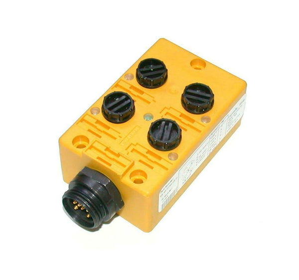 New Turck VB 40-P7X5-CS12 4-Port Junction Box 6-Pin
