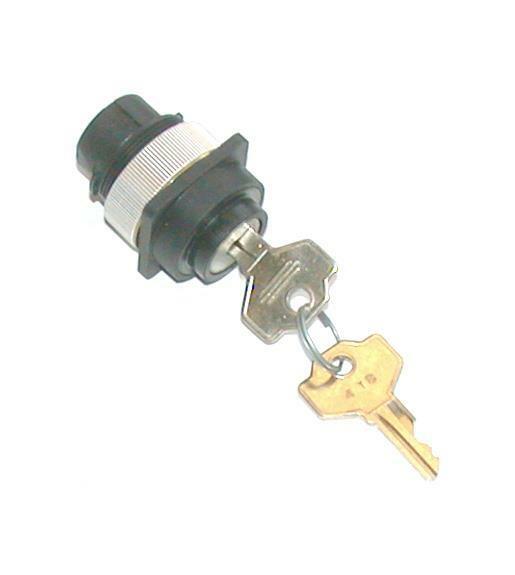 NEW GENERIC 418 2-POSITION KEY SWITCH OPERATOR W/2 KEYS
