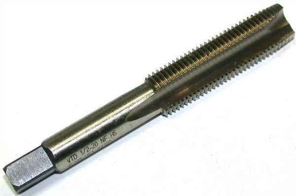 Up to 8 New Vermont 1/2-20 NF GH3 3 flute Bottom Taps