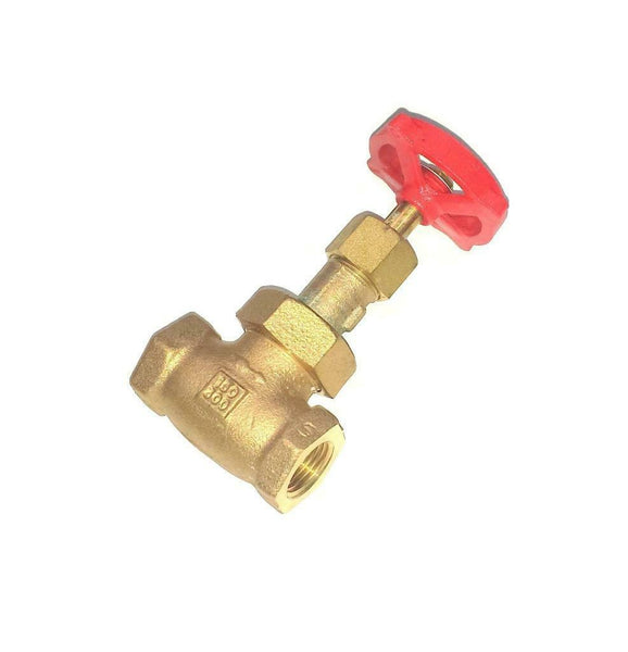 New Milwaukee Valve 150 SWP 300 WOG 1/2 Bronze Gate Valve