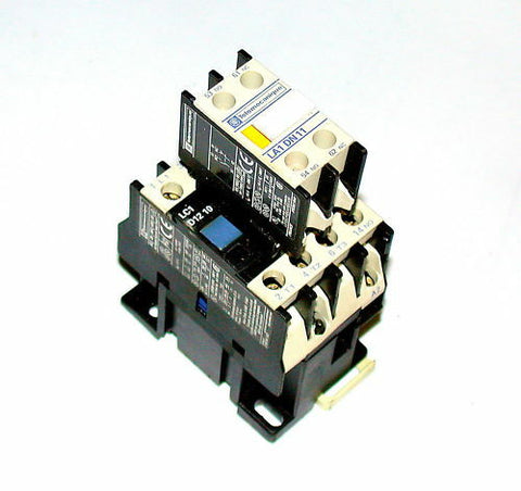 TELEMECANIQUE MOTOR STARTER 12 AMP 110 V MODEL LC1D1210