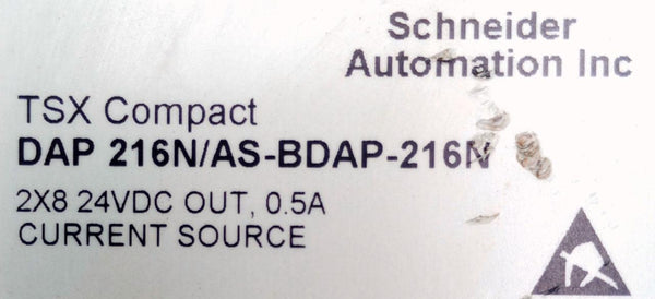 Schneider Automation DAP216N/AS-BDAP-216N TSX Compact Dual Output ...