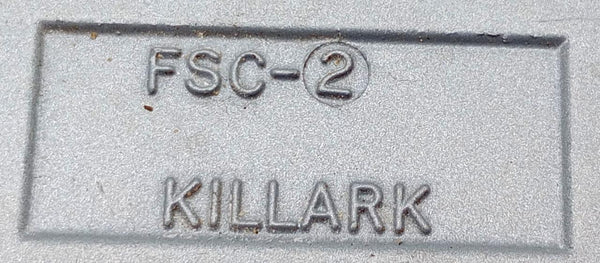 Killark FSC-2 Aluminum Cast Device Box 3/4" HUB