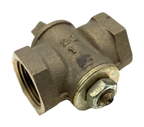 AY Mcdonald 2G 1" Bronze Gas Plug Valve