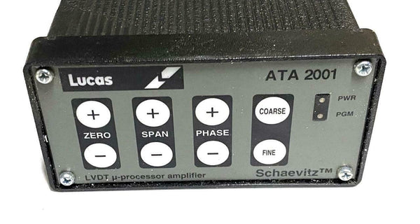Schaevitz Lucas ATA 2001 LVDT Signal Conditioner Processor Amplifier