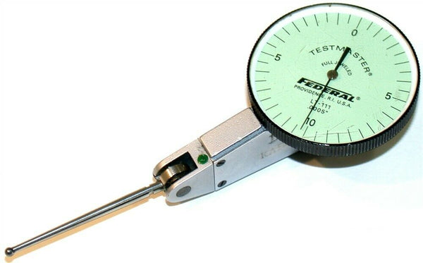 Federal .0005" Testmaster Long Stem Test Indicator LT-111 - Calibrated